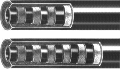 China Letone High Tensile Steel Wire Hydraulic Hose -40°C to +100°C Weather Resistant Rubber Cover for sale