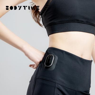 China BODYTIME Women's EMS Fitness Leggings Black Nylon Seamless Smart Training Pants with CPOD for sale