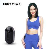 China BODYTIME Wireless EMS Fitness Leggings Black Nylon High Waist Smart Training Pants 240mAh for sale