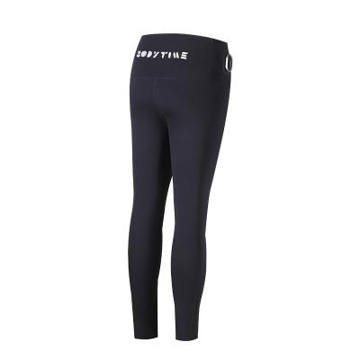 China BODYTIME EMS Leggings Black Nylon Women Fitness Pants Wireless Muscle Stimulation 240mAh for sale