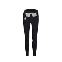 China BODYTIME EMS Leggings Black Nylon Women Fitness Pants with Wireless Muscle Stimulation 240mAh Battery for sale