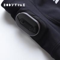 China BODYTIME Wireless EMS Muscle Stimulator Fitness Pants Black Nylon Women Training Suit 240mAh for sale