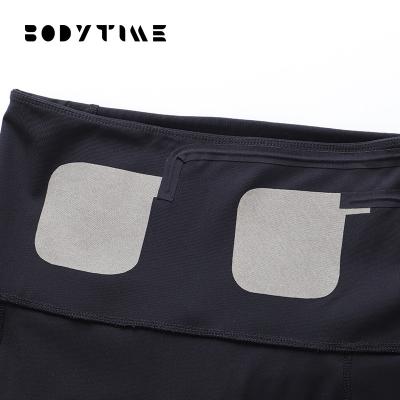 China BODYTIME Wireless EMS Fitness Leggings Nylon Silver Fiber Smart Training Pants Average Size for sale