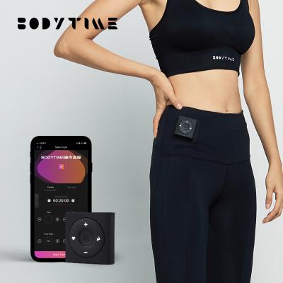 China BODYTIME Wireless EMS Training Suit Nylon Workout Pants XS-XXL Silver Fiber Patches for sale