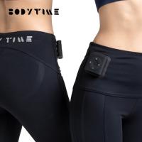 China BODYTIME EMS Smart Fitness Pants Nylon Black Thin Waist Reduce Belly Tummy Toning Leggings 32 Levels for sale