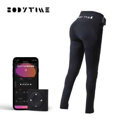 China BODYTIME K11 Wireless EMS Training Pants Nylon Black Smartphone Pocket Waist Slimming for sale