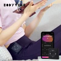 China BODYTIME Wireless EMS Fitness Pants Nylon Black Thin Waist Reduce Belly Stretch Tight Slim 32 Levels for sale
