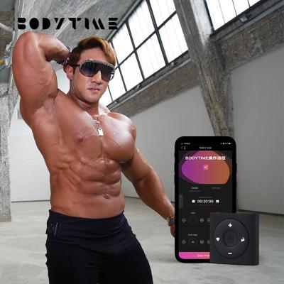 China Wireless EMS Yoga Leggings Nylon Black MLXL Smart Fitness Training Buttock Lifting for sale