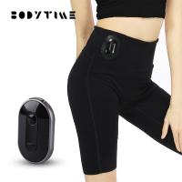 China Wireless EMS Pelvic Floor Support Pants Nylon Black Postpartum Recovery Slimming Workout Pants OEM for sale