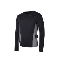 China Custom Wireless EMS Training Suit Nylon Black Smart Fitness Clothing for Gym for sale