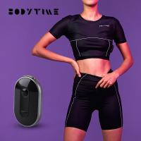 China BODYTIME Wireless EMS Compression Tights for Women SML Nylon Black Gym Yoga Pants for sale
