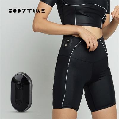 China BODYTIME EMS Leggings Nylon Black Yoga Training Tights for Running Jogging Sports SML for sale