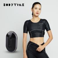 China Wireless EMS Fitness Training Suit Nylon Smart Black Technology Body Sculpting SML OEM for sale