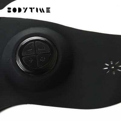 China EMS Technology Electric V Facial Lifting Massager Rubber Lifting Mask 240mAh USB for sale