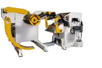 China Single Head Nc Servo Roll Feeder H Beam Sheet Metal Decoiler for sale