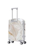 China 3pcs High Quality Travel Trolley 4 Wheels ABS+PC print Luggage Trolley Suitcases  Sets for Long-distance Travel for sale