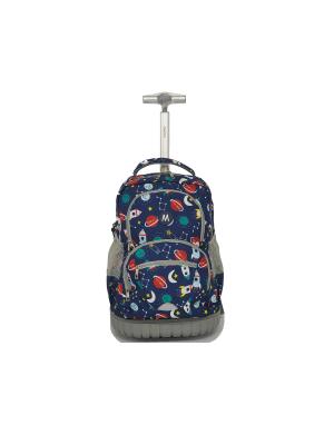 China Unisex unicorn Ergonomic Design Comfortable Durable Wheeled Trolley School Backpack with Wheels for School for sale