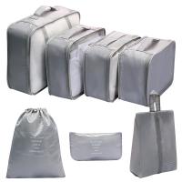 China 7-Piece Travel Packing Cubes Set with Waterproof Laundry Bag Shoe Bag, Lightweight Luggage Organizers for Clothes Accessories for sale