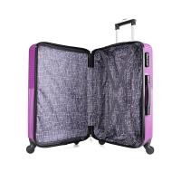 China New style High Quality Travel Trolley 4 Wheels ABS Luggage Trolley Suitcases  Sets for Long-distance Travel for sale