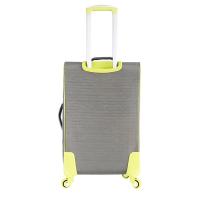 China 2026 3 Pcs Custom Wholesale Travel Soft Suitcase High Quality Trolley Bag Fabric Luggage for Business for sale