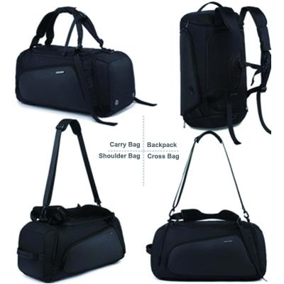 China Custom Fashionable Large Capacity Travel Duffel Bag Portable  Business Luggage with Zipper Closure for sale