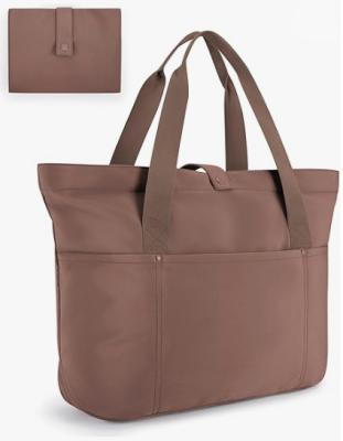 China Custom Logo Foldable Large Capacity Tote Bag for Travel and Portable Use for sale