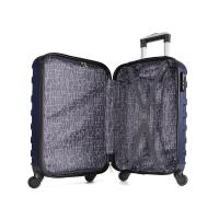 China 3pcs ABS Luggage Set with 360° Double Wheels and TSA Lock for Long-Distance Travel for sale