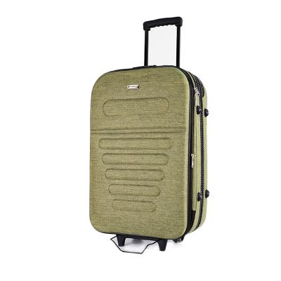 China 2026 3 Pcs Custom Wholesale Travel Soft Suitcase High Quality Trolley Bag Fabric Luggage for Business for sale