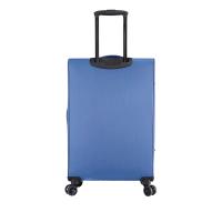 China 3 Pcs Custom Wholesale Travel Soft Suitcase High Quality Trolley Bag Fabric Luggage for Business for sale