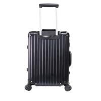 China 3pcs High Quality Travel Trolley 4 Wheels ABS Luggage aluminum frame Trolley Suitcases  Sets for Long-distance Travel for sale