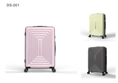 China 3pcs High Quality Travel Trolley 4 Wheels ABS Luggage aluminum frame Trolley Suitcases  Sets for Long-distance Travel for sale