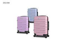 China 3pcs High Quality Travel Trolley 4 Wheels ABS Luggage aluminum frame Trolley Suitcases  Sets for Long-distance Travel for sale