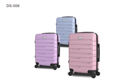 China 3pcs High Quality Travel Trolley 4 Wheels ABS Luggage aluminum frame Trolley Suitcases  Sets for Long-distance Travel for sale