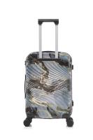 China 3pcs High Quality Travel Trolley 4 Wheels ABS+PC print Luggage Trolley Suitcases  Sets for Long-distance Travel for sale