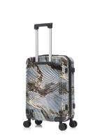 China 3pcs High Quality Travel Trolley 4 Wheels ABS+PC print Luggage Trolley Suitcases  Sets for Long-distance Travel for sale