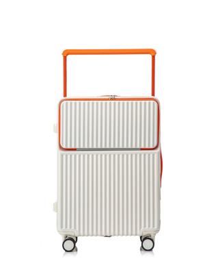 China 3pcs High Quality Travel Trolley 4 Wheels ABS+PC print Luggage Trolley Suitcases  Sets for Long-distance Travel for sale
