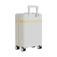 China 3pcs High Quality Travel Trolley 4 Wheels ABS Luggage aluminum frame Trolley Suitcases  Sets for Long-distance Travel for sale