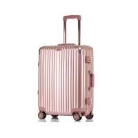 China 3pcs High Quality Travel Trolley 4 Wheels ABS Luggage aluminum frame Trolley Suitcases  Sets for Long-distance Travel for sale