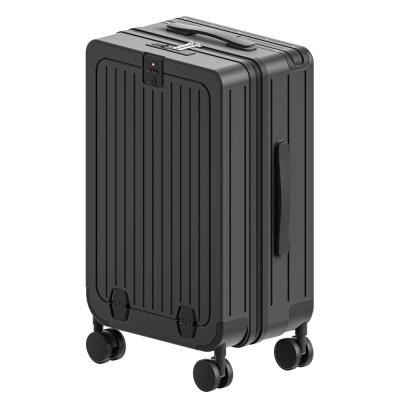 China 3pcs High Quality Travel Trolley 4 Wheels PC Luggage Trolley Suitcases  Sets for Long-distance Travel for sale
