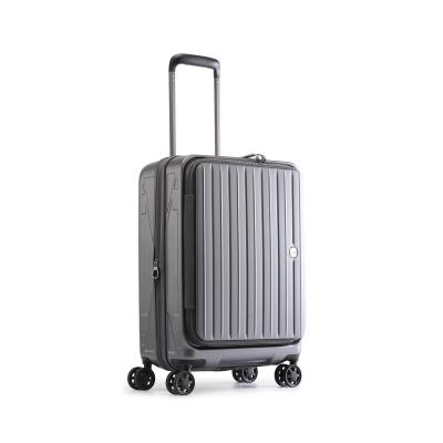 China 3pcs High Quality Travel Trolley 4 Wheels PC Luggage Trolley Suitcases  Sets for Long-distance Travel for sale