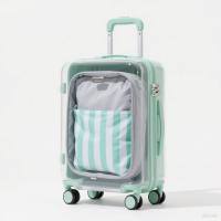 China 3pcs High Quality Travel Trolley 4 Wheels PC Luggage Trolley Suitcases  Sets for Long-distance Travel for sale
