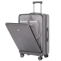 China 3pcs High Quality Travel Trolley 4 Wheels ABS+PC print Luggage Trolley Suitcases  Sets for Long-distance Travel for sale
