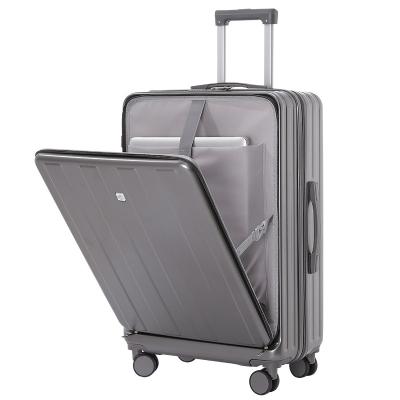 China 3pcs High Quality Travel Trolley 4 Wheels ABS+PC print Luggage Trolley Suitcases  Sets for Long-distance Travel for sale