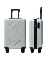 China 3pcs High Quality Travel Trolley 4 Wheels ABS+PC print Luggage Trolley Suitcases  Sets for Long-distance Travel for sale