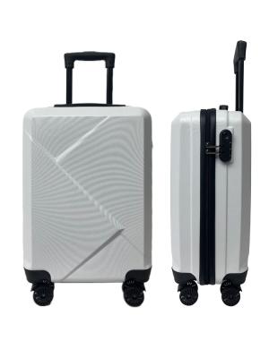 China 3pcs High Quality Travel Trolley 4 Wheels ABS+PC print Luggage Trolley Suitcases  Sets for Long-distance Travel for sale