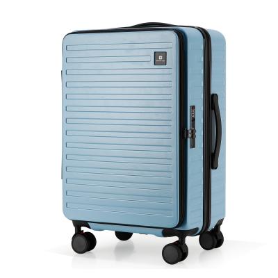China 3pcs High Quality Travel Trolley 4 Wheels PC Luggage Trolley Suitcases  Sets for Long-distance Travel for sale