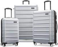 China 3pcs High Quality Travel Trolley 4 Wheels PC Luggage Trolley Suitcases  Sets for Long-distance Travel for sale