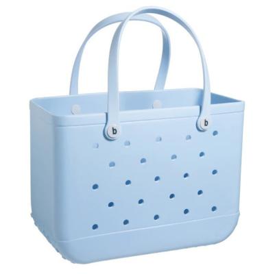 China EVA Injection Molded Perforated Beach Tote Bag for sale