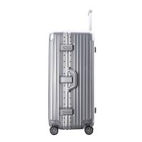 China Factory Price Oem/Odm Abs Suitcase Travel 20 24 28 Inch Luggage 3 Piece Set Trolley Case Black Carry on Luggage for sale