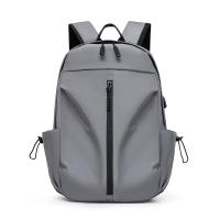 China Unisex Waterproof Oxford Letter Backpack Travel Lightweight Large Capacity Sturdy Durable USB Charging for sale